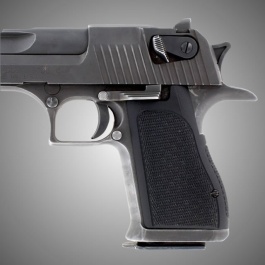 Desert Eagle Checkered - Black G10