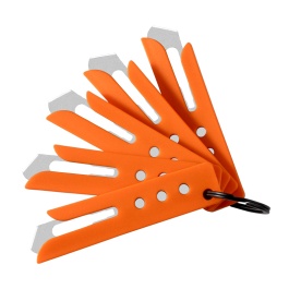 Hogue Orange Scalpel Blade Guards 5 Pack