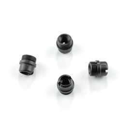 (4) Grip Screw Bushings - Black
