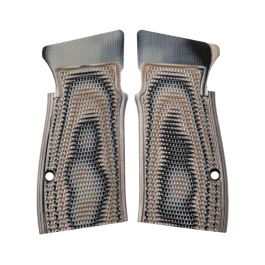 Mini-Piranha G10 Grip - G-Mascus® Dark Earth